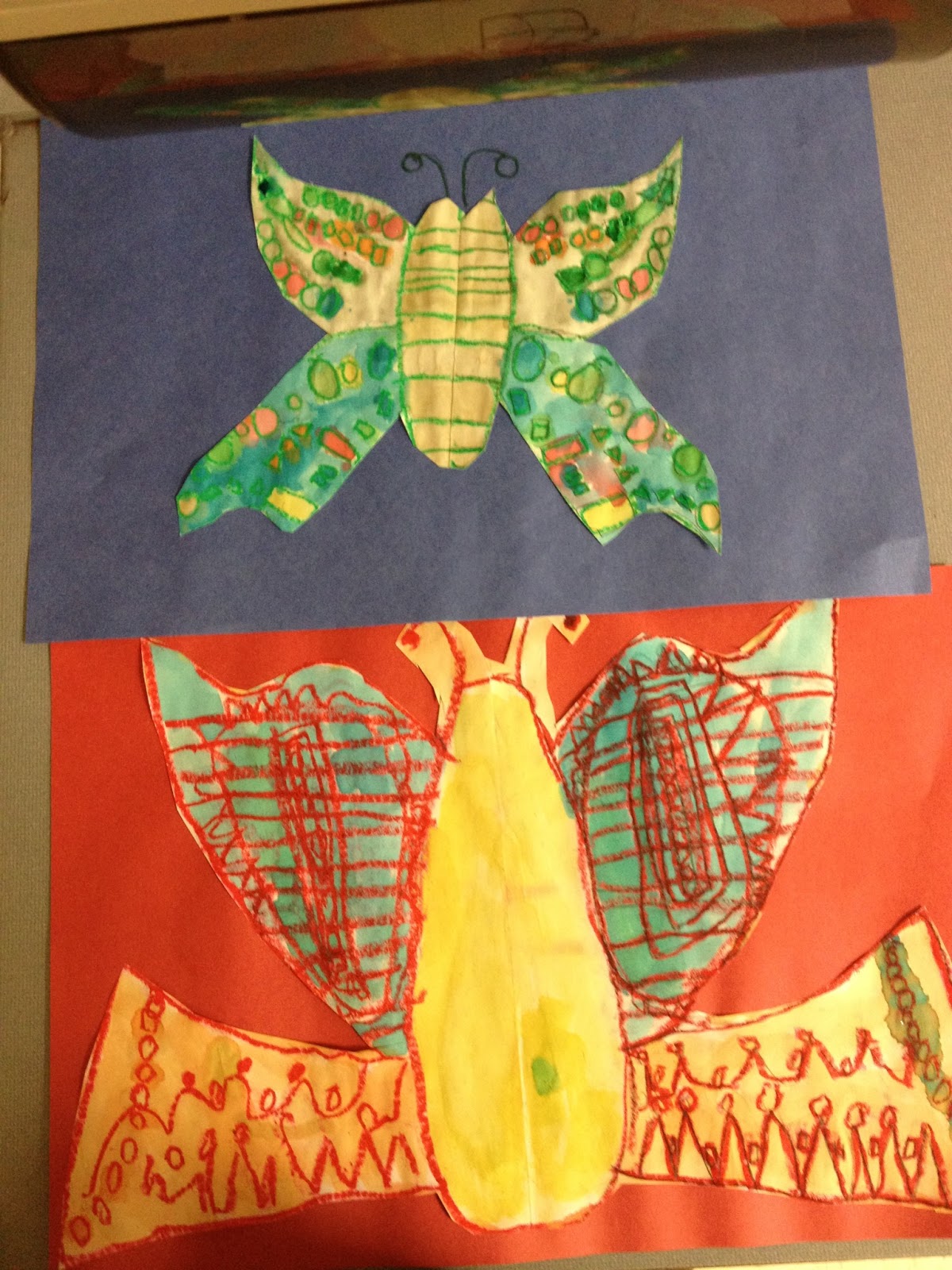 Color Me Michelle: 2nd Grade - Formal Balance/Symmetry Butterflies